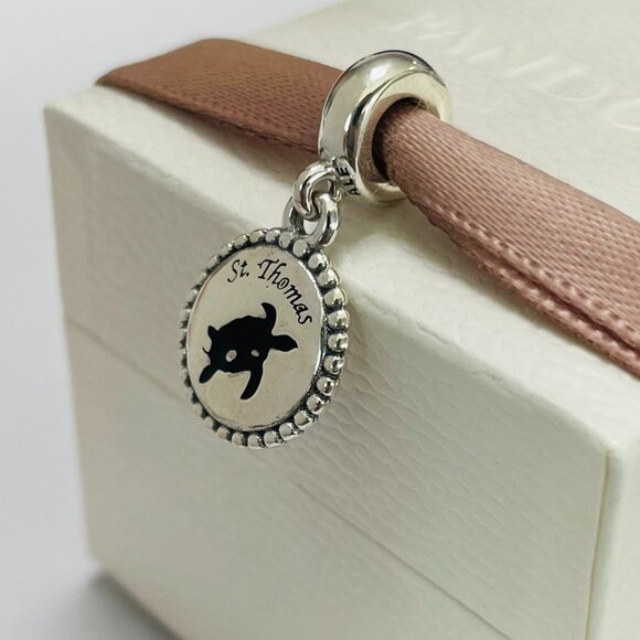 Pandora | Jewelry | Pandora Rare Exclusive Stthomas Travel Sterling ...